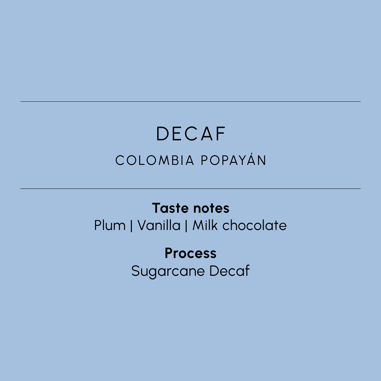 DECAF COLOMBIA POPAYÁN – Light Bulb Coffee